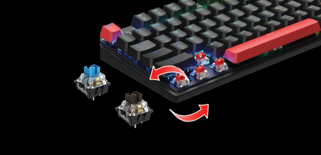 S520N-BLOODY MECHANICAL SWITCH RGB GAMING KEYBOARD-Bloody Official Website