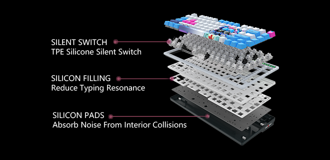 AT75-ALPHA OPTICAL SWITCH KEYBOARD-Bloody Official Website